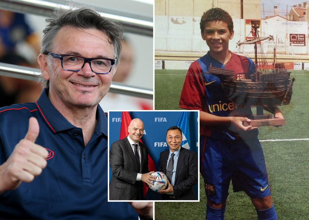 Cựu sao Barcelona muốn khoác áo tuyển Việt Nam