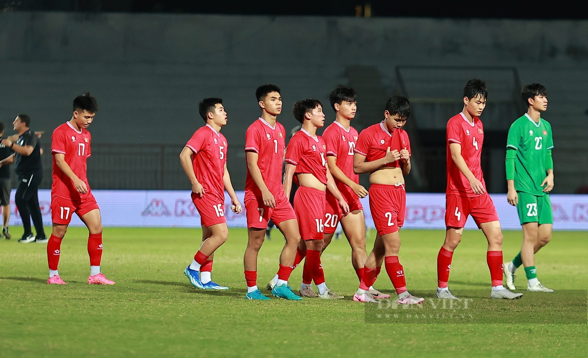 Việt Nam chính thức mất vé dự VCK giải châu Á